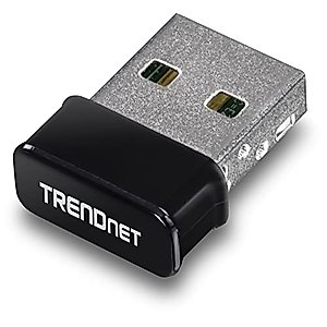 TRENDnet Micro N150 Wireless & Bluetooth 4.0 USB Adapter, Class 1, N150, Up to 150Mbps WiFi N, TBW-108UB Silver