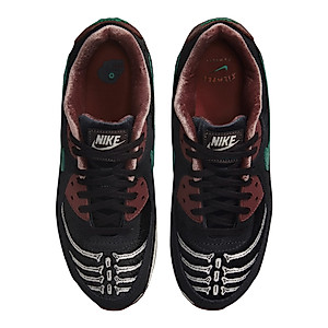 Nike Women's Air Max 9 Shoe, Black/Green Noise-sail, 7.5