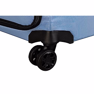 it luggage MaXpace 31" Softside UltraLight Checked Spinner, Placid Blue