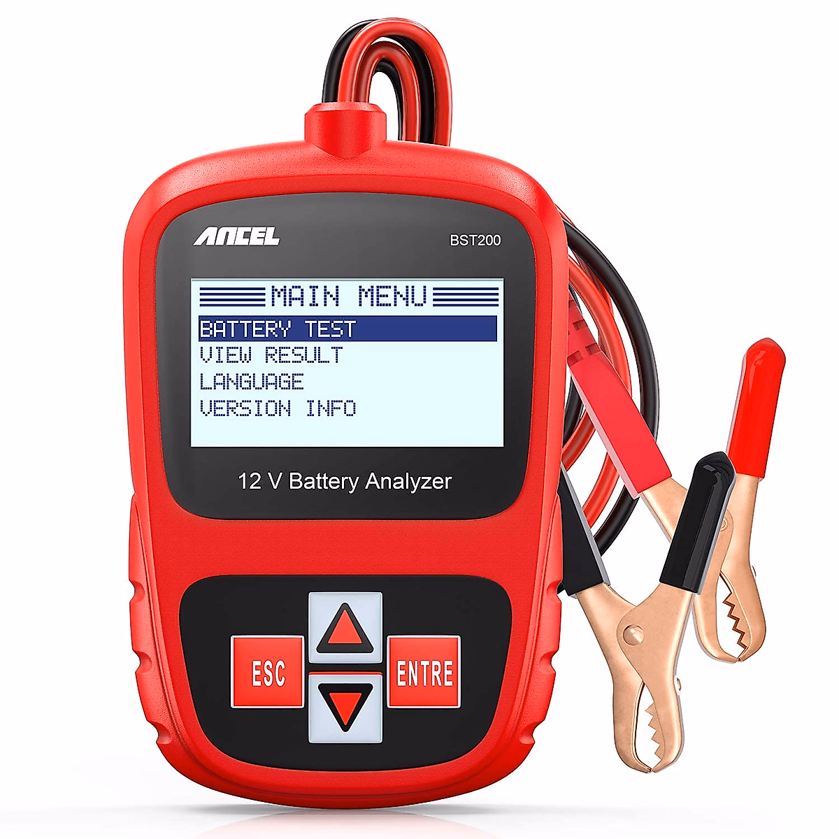 ANCEL AD410 Code Reader and ANCEL BST200 Car Battery Load Tester