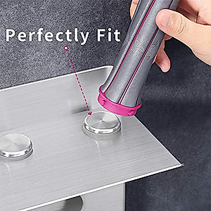 Floatant 2in1 Wall Mounted Stand Hair Dryer Holder for Dyson Supersonic Hair Dryer, for Dyson Airwrap Styler Organizer Storage Shelf Fits Curler Diffuser for Bathroom Bedroom Hair Salon Barbershop…