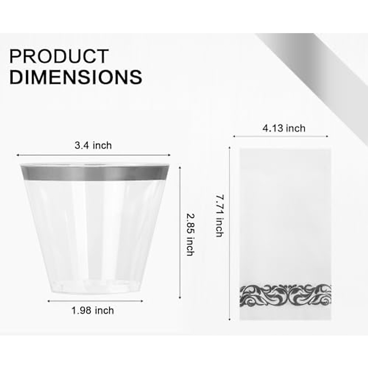 175 Piece Silver Dinnerware Set