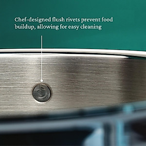 Hestan - ProBond Collection - Professional Clad Stainless Steel Sauce Pan, Induction Cooktop Compatible, 3 Quart