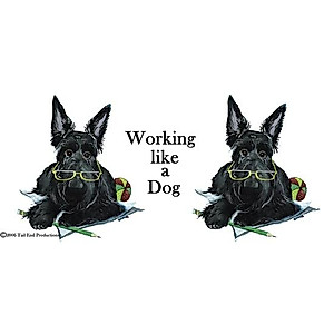 CafePress Working Scottie Mug Ceramic Coffee Mug, Tea Cup 11 oz
