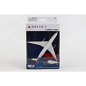 Daron Worldwide Trading Delta A350 Single Plane Airline Single Plane, White