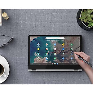 Lenovo Flex3 Chromebook Touchscreen School Students - 15.6inch FHD IPS, Intel Pentium Silver N6000, USB-C, Wi-Fi 6, SD Card Reader, Chrome OS (8GB RAM | 64GB eMMC+32GB SD Card), Abyss Blue