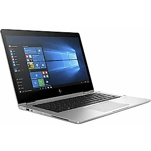 Hp Elitebook X360 1030 G2 Business Laptop, 13.3 in FHD (1920 x 1080) Touchscreen, 7th Gen Intel Core i5-7300U, 8 GB RAM, 128GB M2 SSD, Webcam, Windows 10 Pro (Renewed)