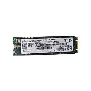 Micron 256GB M.2 2280 NGFF SSD (Solid State Drive) 3D NARD TLC SATA III (MTFDDAV256TBN)