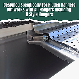 A-M Gutter Guard - Aluminum 6" (200 Feet, Mill Finish)