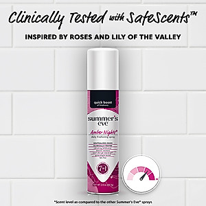 Summer's Eve Amber Nights Daily Refreshing Feminine Spray, 2 oz