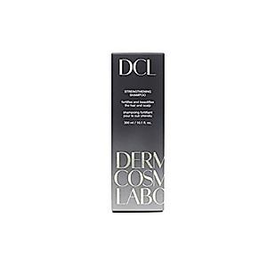 DCL Skincare Strengthening Shampoo Moisturizes and Softens dry, damaged or brittle hair with Vitamin B and Ceramides for a healthy scalp, 10.1 Fl Oz