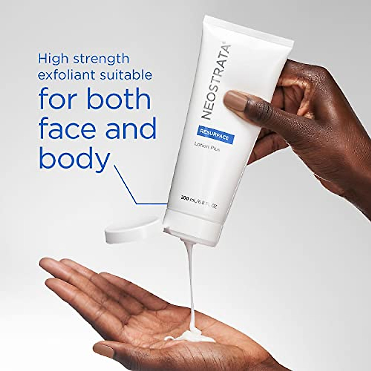 NEOSTRATA Lotion Plus Advanced AHA Exfoliating Lotion with Glycolic Acid For Face & Body, 6.8 fl. oz.