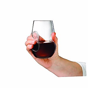 Tourbillon Aerating Stemless 8 oz. Wine Tumbler Set (Set of 2)
