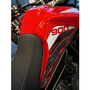 labelbike - 2 3D gel Stickers Motorcycle tank side protections for Triumph Tiger 900 GT