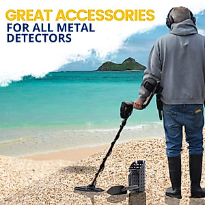 VIKOS Products Detector Accessories - Sand Scoop and Trowel for Detecting and Beachcombing - Made of Heavy-Duty Plastic - Lightweight and Portable Sand Scoop & Shovel for All Ages