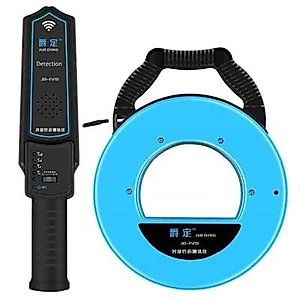 Pipe Locators, Water Pipe Blockage Detector for PVC/Plastic/Metal Underground Pipeline Blocking Clogging Finder Sewer Wall Scanner Plumbing Tools 30M
