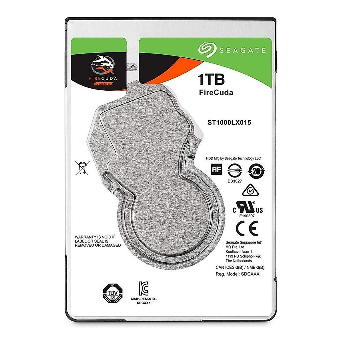 Seagate FireCuda Gaming SSHD 2.5 1TB SATA 6Gb/s Flash Accelerated (8GB) Fast Hard Drive (ST1000LX015)