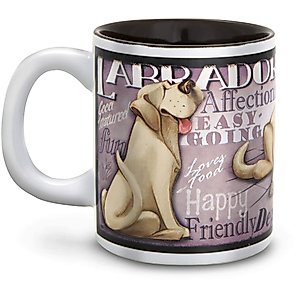 Pavilion Gift Company Pedigree Pals "Yellow Labrador" Mug, 12-Ounce