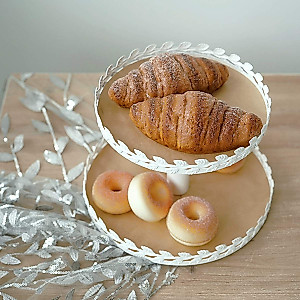 Heavy Duty 4 Inch Parchment Paper Rounds 300Pcs Patty Paper Rounds, Use for Baking Small Cakes, Separating Frozen Patty, Tortilla Press, Toaster Oven