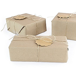 300 ft Heavy Duty Natural Color Twine Jute String for Industrial Packing Material, Arts & Crafts, Gift Wrapping, Garden Planting, School Project Supplies