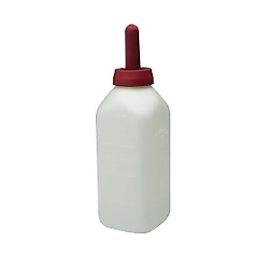 Calf Nursing Bottle - Little Giant - 2 Quart Nursing Bottle with Snap-On Nipple (Item No. 9812)
