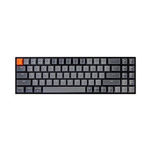 Keychron K14 70% Layout 72 Keys Bluetooth Wireless/USB Wired Mechanical Gaming Keyboard for Mac with Gateron G Pro Red Switch/Multitasking/White LED Backlight Computer Keyboard for Windows Laptop