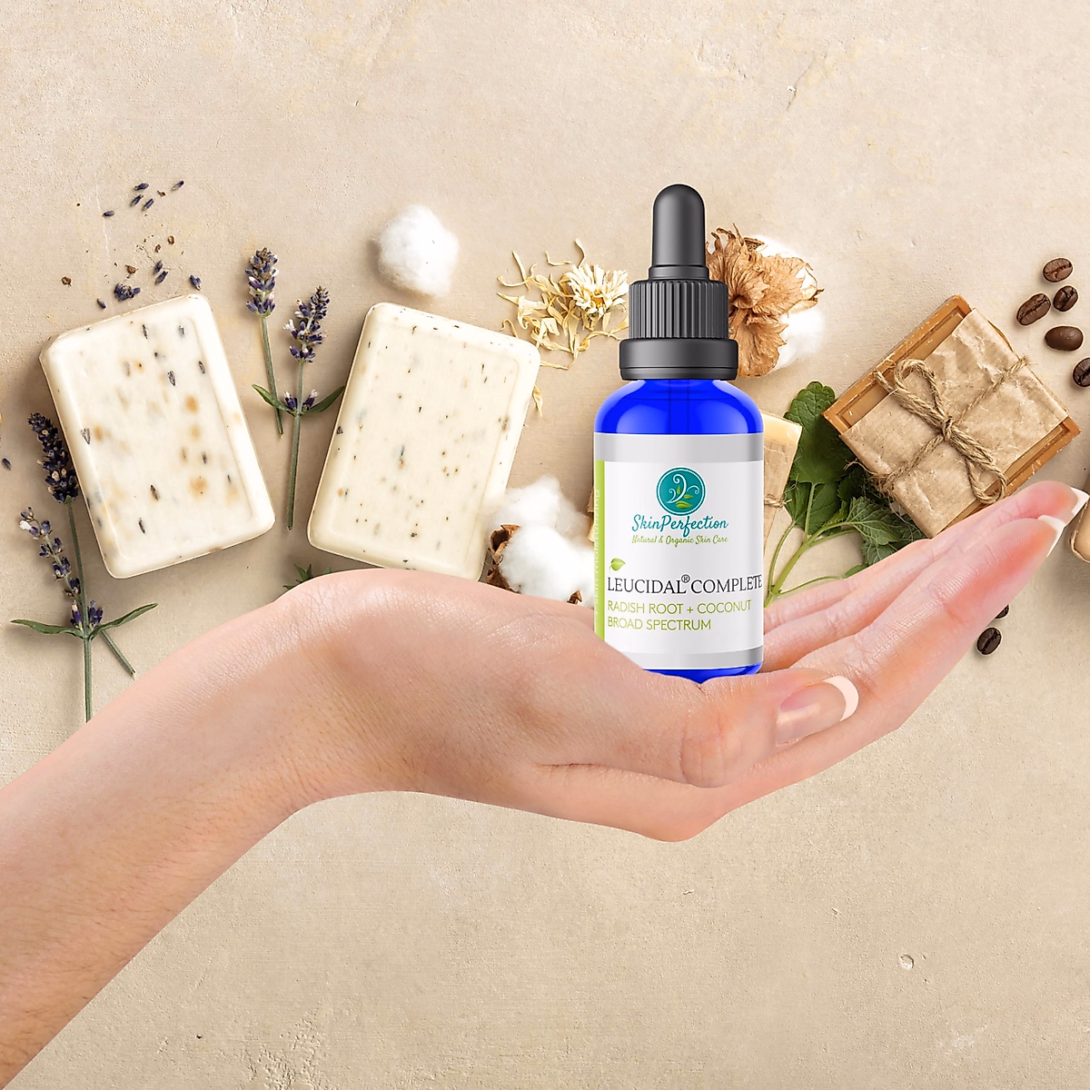 Skin Perfection Leucidal Liquid Complete - Alternative Preservative for Lotion Making with Radish Root Liquid & Coconut Extract - Leucidal Complete Preservative for Cosmetics & Skincare Products 0.5oz