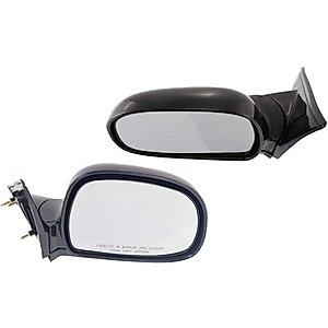 Kool Vue Left & Right Door Mirrors Compatible With Chevrolet S10 1994-1998 Paintable Pair Standard Cab
