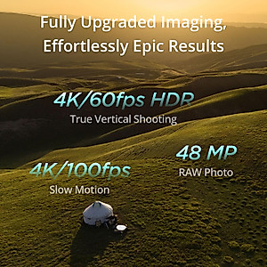 DJI Mini 4 Pro Folding Drone with RC 2 Remote (With Screen) Fly More Combo, 4K HDR Video Camera for Adults, Under 249g, Omnidirectional Sensing, 3 Batteries Bundle with 128 gb SD Card Strobe Lights and More