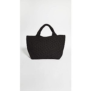 Naghedi Women's St Barths Medium Tote, Onyx, Black, One Size