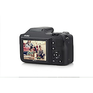Minolta 20 Mega Pixels High Wi-Fi Digital Camera with 35x Optical Zoom, 1080p HD Video & 3" LCD, Black (MN35Z-BK)