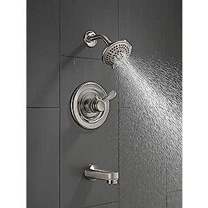 DELTA FAUCET T17430-SS Classic Tub & Shower, 5.00 x 7.50 x 5.00 inches, Stainless