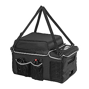 F40C4TMP Insulated Protective Cover Transit Bag for 24 Quart Portable Refrigerator Fridge