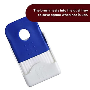 EFFORTLESS CLEANUP SET WTIH LASTING QUALITY MATERIAL: Keep your home or workspace spotless with this convenient dustpan and brush set. Enjoy effortless cleanups and lasting quality with every use.