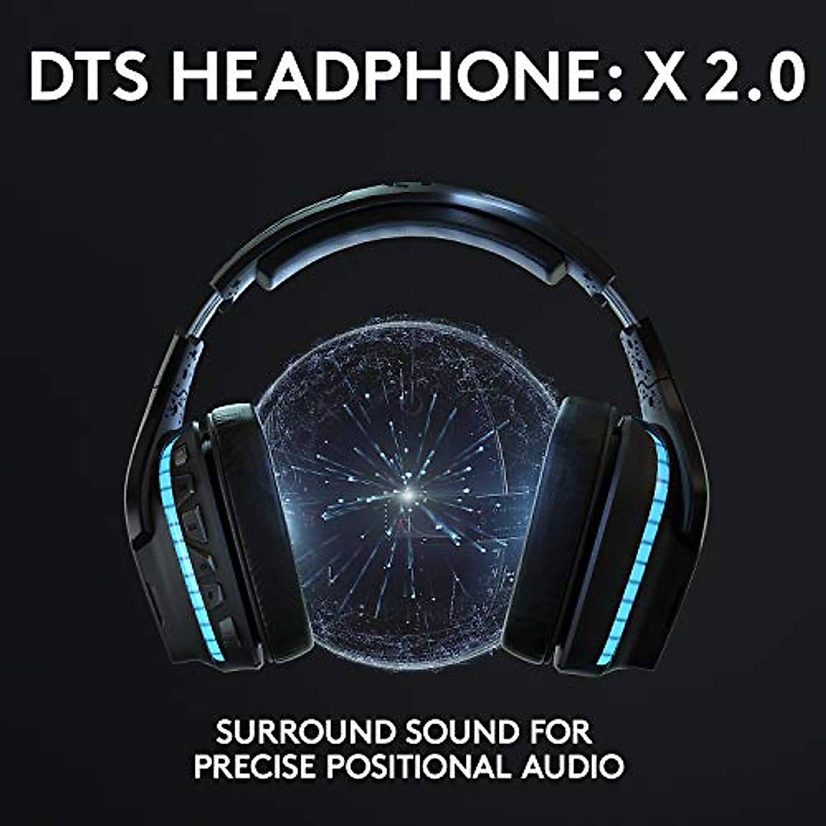 Logitech G635 DTS, X 7.1 Surround Sound LIGHTSYNC RGB PC Gaming Headset