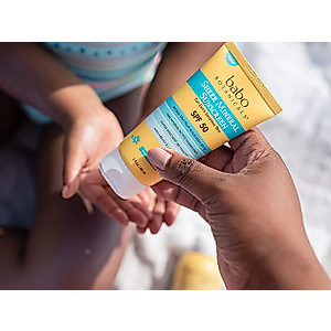 Babo Botanicals Sheer Mineral Sunscreen Lotion SPF 50 with 100% Mineral Active Ingredients - for Babies, Kids or Extra Sensitive Skin - Lightweight, Water Resistant & Fragrance Free - 3 fl. oz.
