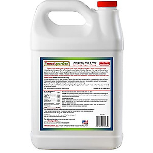 I Must Garden Outdoor Yard Spray – Ready to Use: Kills & Repels Mosquitos, Ticks, Fleas, and Other Biting Insects – Powerful Blend of Natural Essential Oils – Safe for People, Pets & Plants – 1 Gallon