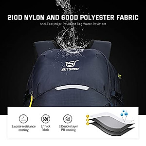 SKYSPER Hiking Daypack 25L for Men Women Lightweight Waterproof Camping Backpack, Day Pack for Travel Outdoor