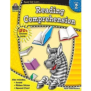 Ready•Set•Learn: Reading Comprehension, Grade 2 from Teacher Created Resources