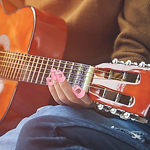 ERINGOGO 16 Pcs Ukelele Picks Nail Protector Fingertip Protectors for Beginners Kalimba Fingertip Protectors Finger Guards Guitar Finger Covers Automatic Safety Mask