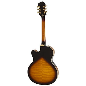 Epiphone Joe Pass Emperor II Pro Electric Guitar Vintage Sunburst