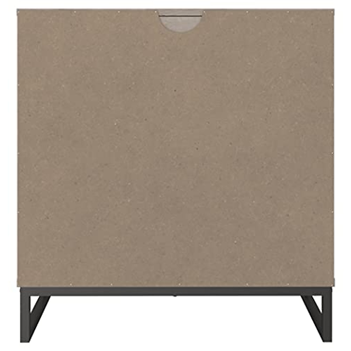 Signature Design by Ashley Neilsville Industrial 3 Drawer Chest of Drawers, Whitewash