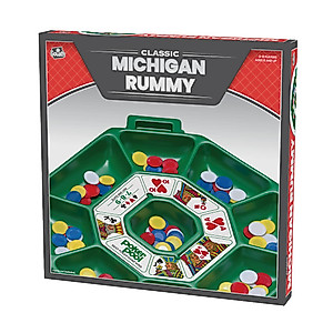 Michigan Rummy - The Perfect Blend of Rummy and Poker for an Entirely New Game Experience (Amazon Exclusive) by Goliath