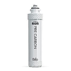 Brio Quick-Change Water Cooler Filter Cartridge - Stage-2: Pre Carbon - for Brio 300 Series, Brio 500 Series, CLPOU520UVF4, CLPOU520UVF4BLK