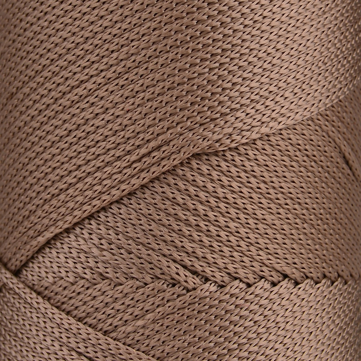 Sensy Premium 2mm 251 Yards Polyester Rope 100% Polypropylene Cord Macrame Cord 2mm Crochet Bag Cord Macrame Rope Crochet Thread Gift for Knitter (Mink)