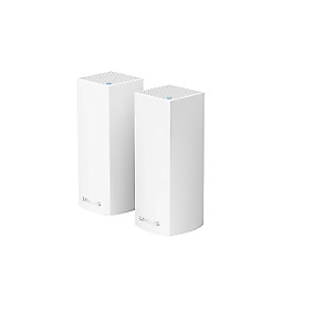Linksys Velop Tri-Band AC4400 Whole Home WiFi Mesh System- 2-Pack (Coverage up to 4000 sq. ft) (Renewed)