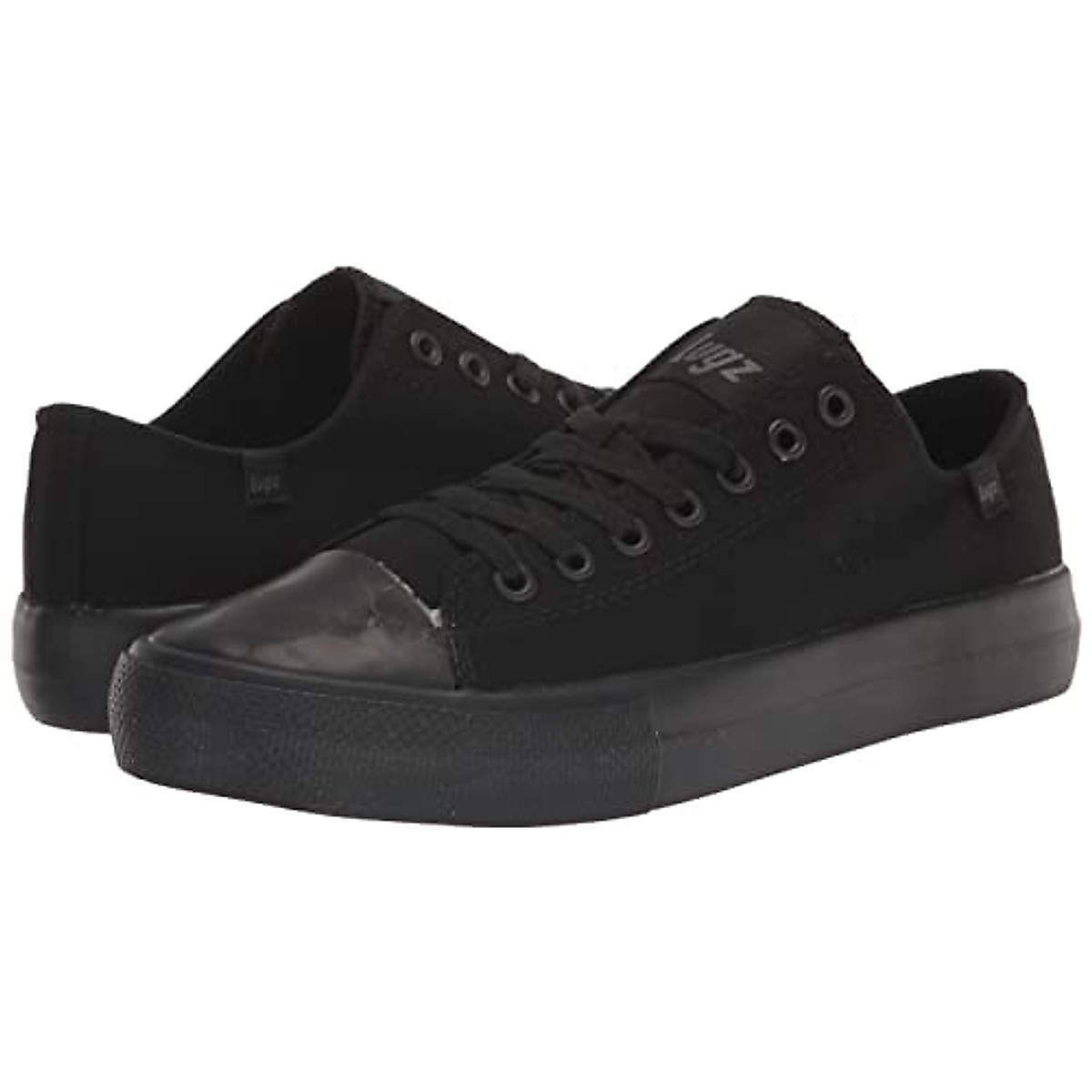 Lugz Mens Stagger Lo Lace Up Sneakers Shoes Casual - Black - Size 9 D