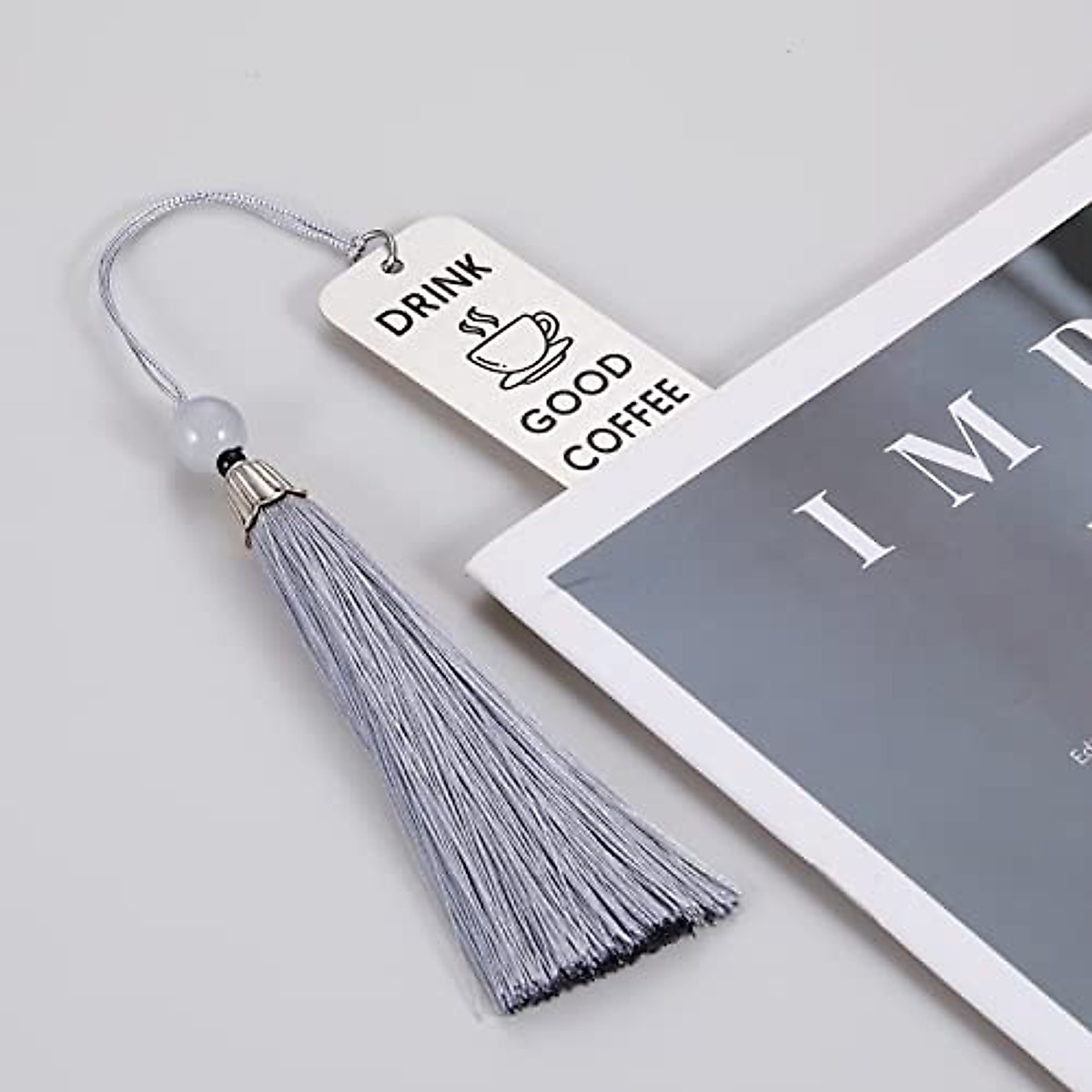 Book Lovers Gifts Bookmark for Women Men Coffee & Books Bookmarks for Book Coffee Lovers Women Birthday Retirement Gifts Bookmarks for Coworker Friends Bookworm Reader Gifts for Teacher Daughter