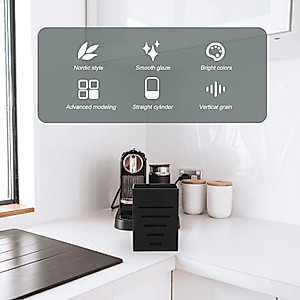 UPKOCH Wall Cutlery Holder Plastic Utensil Holder Hanging Chopsticks Drying Rack Fork Drainer Basket for Kitchen Storage Organizer