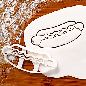 Hot Dog cookie cutter, 1 piece - Bakerlogy